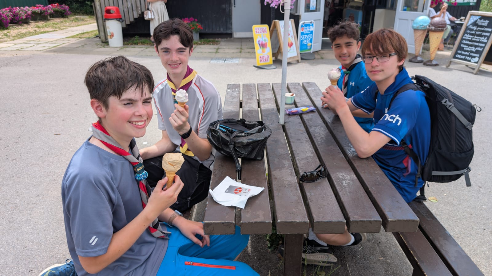 DOWNSLINK SCOUT CYCLE EXPEDITION ..... | 1st Knaphill