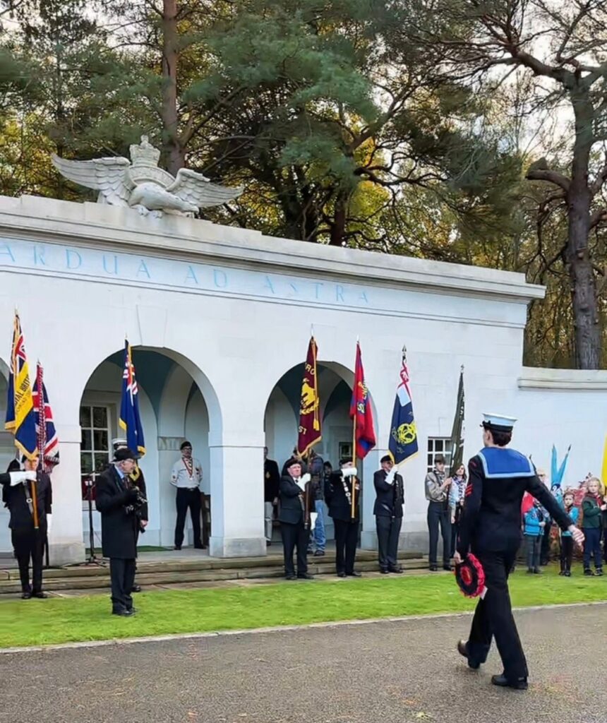 BROOKWOOD LAST POST CEREMONY..... | 1st Knaphill