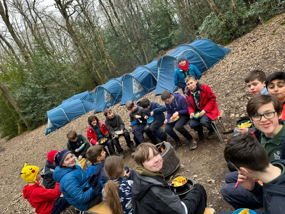 SCOUT FROST CAMP | 1st Knaphill