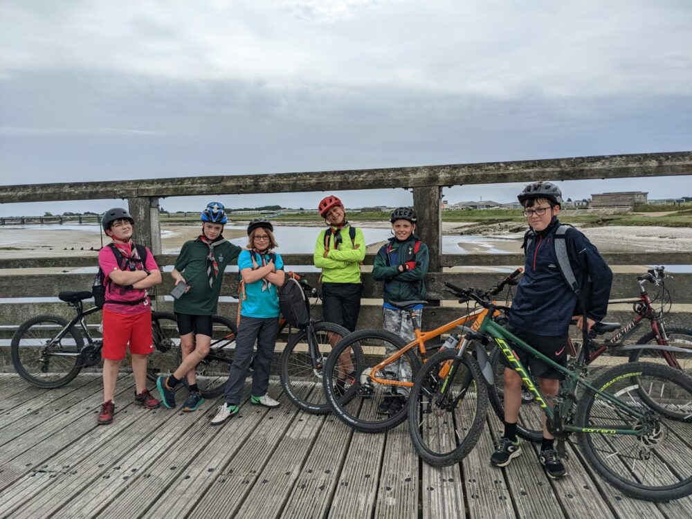 DOWNSLINK CYCLE EXPEDITION CAMP ...... | 1st Knaphill